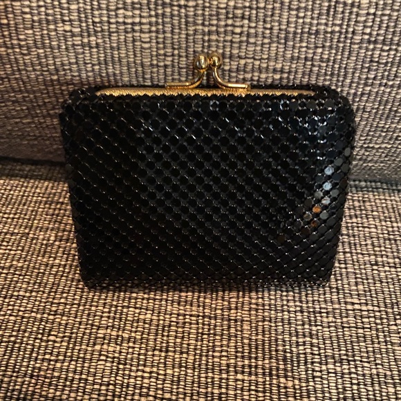 Bags | Vintage Small Black Clutch | Poshmark